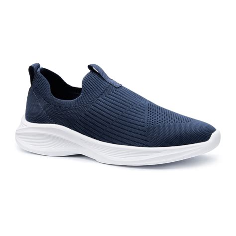 Navy Womens Slip On Trainers Motive Trainers Hotter Uk