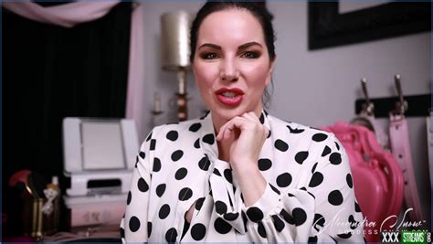Goddess Alexandra Snow Sissy Slut Orientation