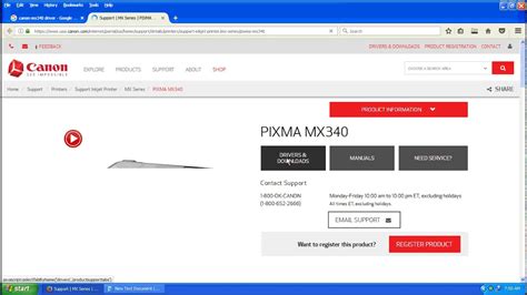 Canon Mx340 Printer Driver Download Youtube
