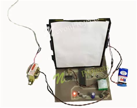 Motion Based Automatic Door Opener Circuit Diagram Circuit Diagram