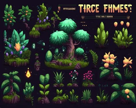 2d Sprite Rpg Platformer Game Uis Midjourney Prompt Promptbase