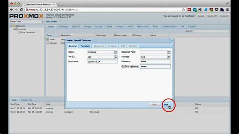 Proxmox Container Templates