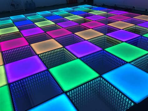 20x20ft 144 Panels 3d Infinity And Solid Top Lighting Usa Wireless Led