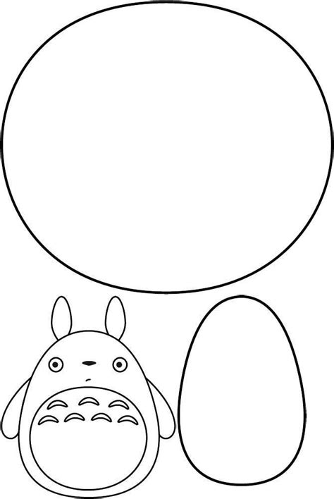 Totoro Plush Pattern Pdf Plush Pattern Totoro Plush Totoro Pattern