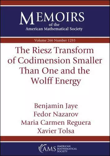 Riesz Transform Of Codimension Smaller Than One And The Wolff Energy