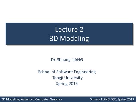 Classic Models In Computer Graphics • 3d Model Representations • Raw