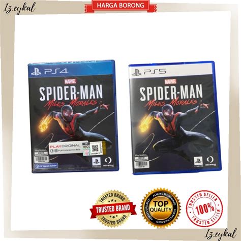 Physical Disc Cheapest 🎉 Ps4 Marvel Spider Man Miles Morales Spider