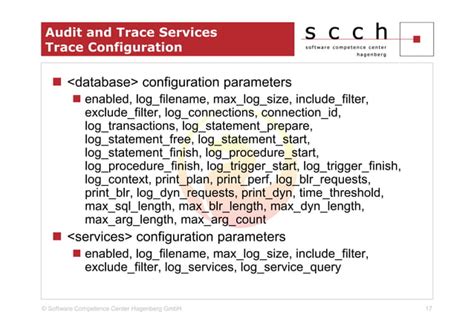 Continuous Database Monitoring With The Trace Api Ppt