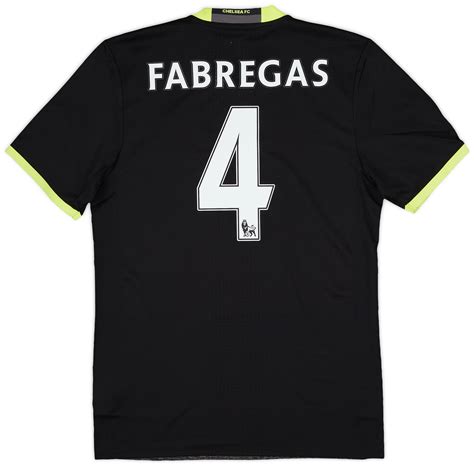 2016 17 Chelsea Player Issue Away Shirt Fabregas 4 M L