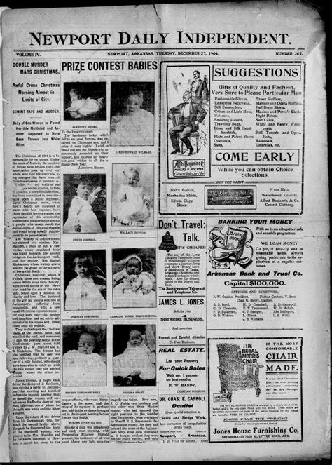 Newport Ar Independent Newspaper At Sherri Branch Blog