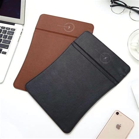 Custom Curved Edge Wireless Charging Mouse Pad Tone