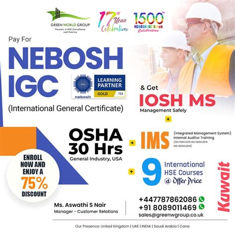 Boost Your Career With A Nebosh Igc Course In Bahrain R Nebosh
