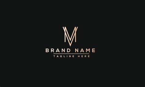 Mv Logo Design Template Vector Graphic Branding Element 10813852 Vector