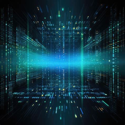 Premium Ai Image Binary Background