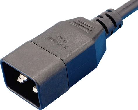 Iec 320 C20 Power Cord Plug And Plastic Plug
