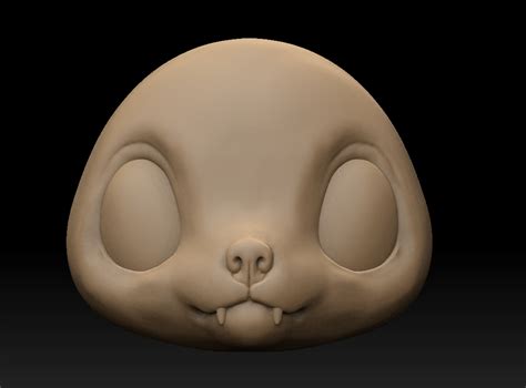 3d File Pokemon Eevee Head For Art Dolls 🐉・3d Printing Idea To Download・cults