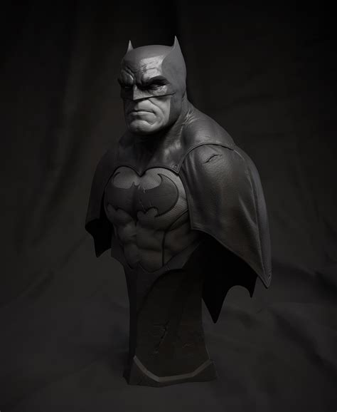 3d File Batman Bust 3d Printable Model・3d Printable Design To