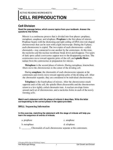 Fillable Online Active Reading Pmatdoc Name Class Date Unit 6 Fax Email Print Pdffiller