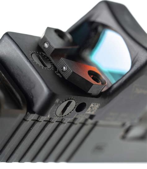Optics Mounted Stealth Series Sights For Trijicon® Rmr® Optics And Full Size Glock Pistols Optics Mounted Stealth Series Sights For Trijicon® Rmr® Optics And Full Size Glock Pistols