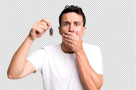 Premium Psd Adult Man Insects Pest Concept