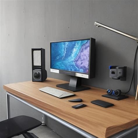 Industrial Design Product Design Pc Monitor Premium Ai Generated Image