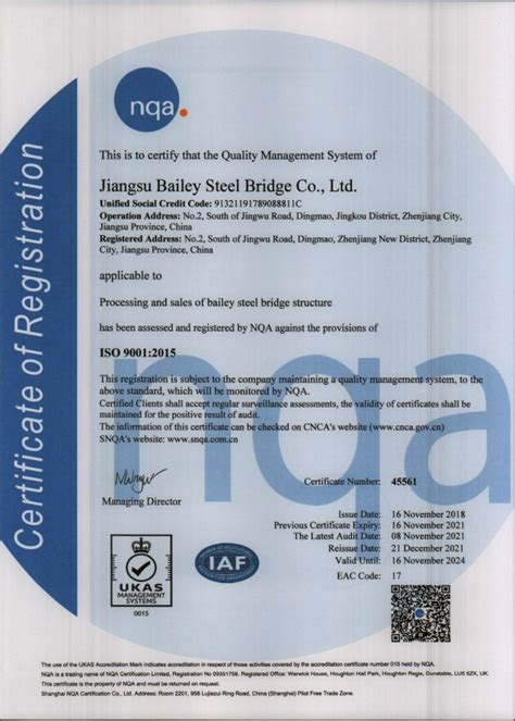 Buy Wholesale China Wholesale Bailey Bridge Load Capacity Table High