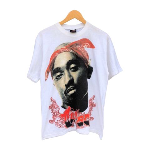 Vintage Tupac Shakur Bootleg Gangster Rap West Coast Hip Hop Rap God