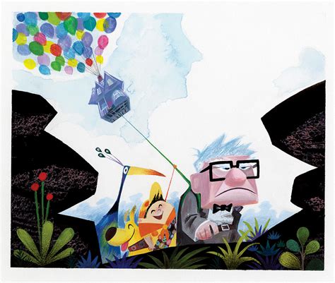 Pixar Up Drawings