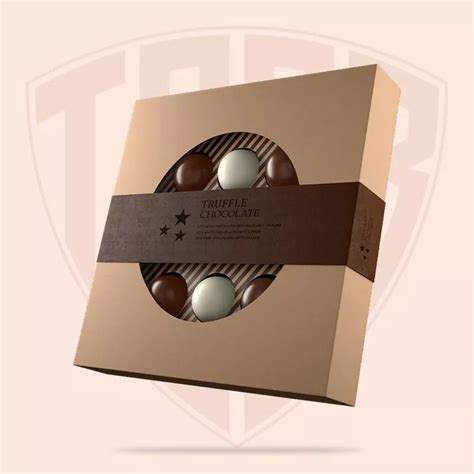 Buy Custom Printed Truffle Boxes With Logo Tcbb