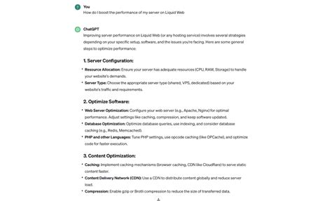 Use Chatgpt To Diagnose And Resolve Server Issues Liquid Web