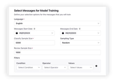 ‎create A New Model Training Project For Text Classifier Sprinklr