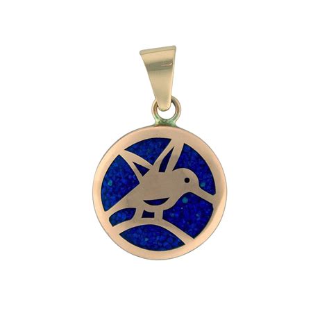 Colgante Cobre Con Lapislazuli