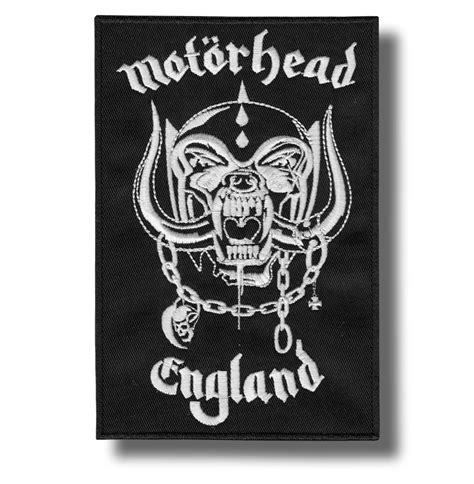 Motorhead Embroidered Patch 13x20 Cm Patch