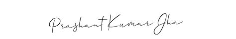 82 Prashant Kumar Jha Name Signature Style Ideas Unique Esignature