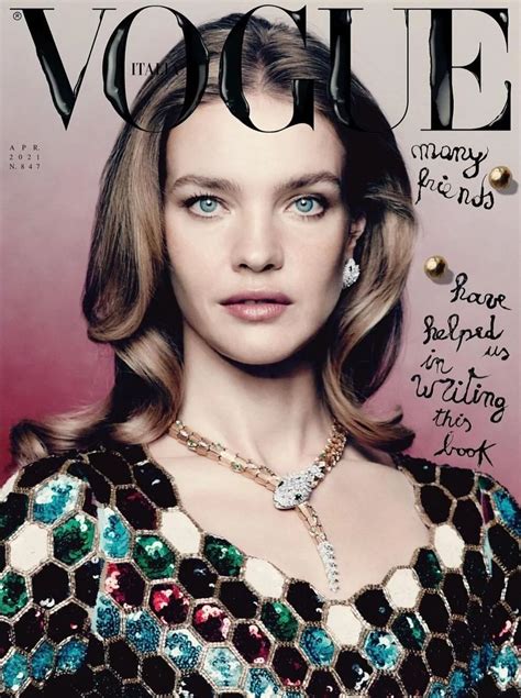 Natalia Vodianova Vogue Editorial