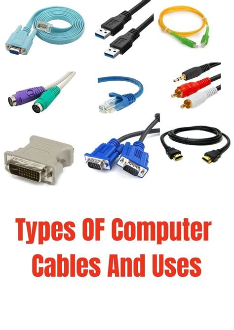 Types Of Computer Cables And Their Uses