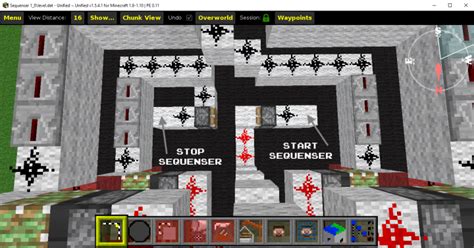 Sequencer Pattern Brain Minecraft Map