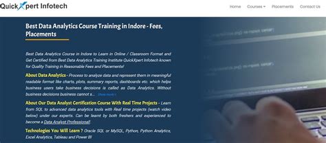 13 Data Analytics Courses In Indore Compared 10pie