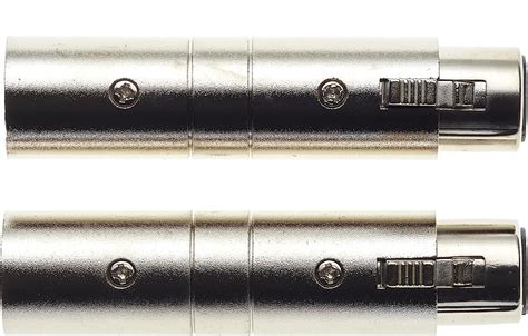Xlr Coupler Male To Female Phase Reverse Adapter For Instrument Cables And Mic Extender Pack