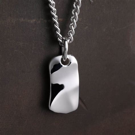 Sterling Silver Mens Pendant Etsy