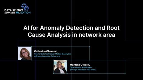 Ai For Anomaly Detection And Root Cause Analysis In Network Area Marzena Ołubek