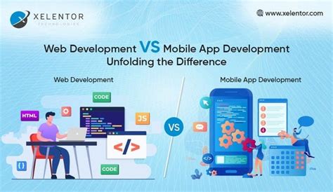 Web Development Vs Mobile App Development Understanding The Key