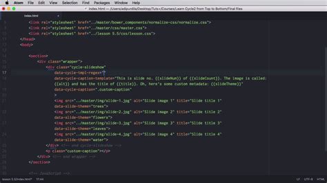 Learn Cycle For JQuery From Top To Bottom Template Customization