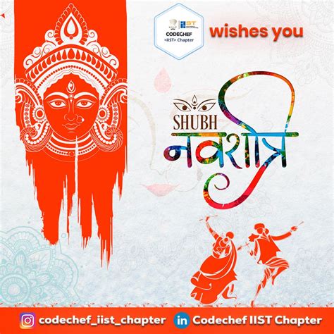 Codechef Iist Chapter On Linkedin Navratri2023 Festivalofunity