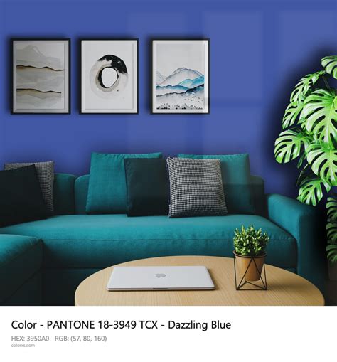 About Pantone 18 3949 Tcx Dazzling Blue Color Color Codes