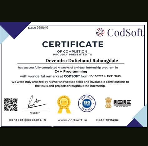 Devendra Rahangdale On Linkedin Connections Codsoft Codsoftinternship Internship