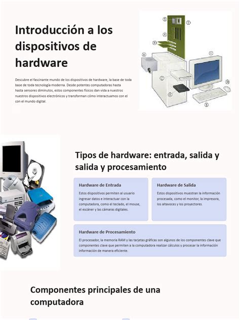 Hardware Pdf Hardware De La Computadora Periférico