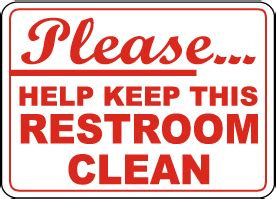 Bathroom Etiquette Signs 40 Bathroom Signs For Sale