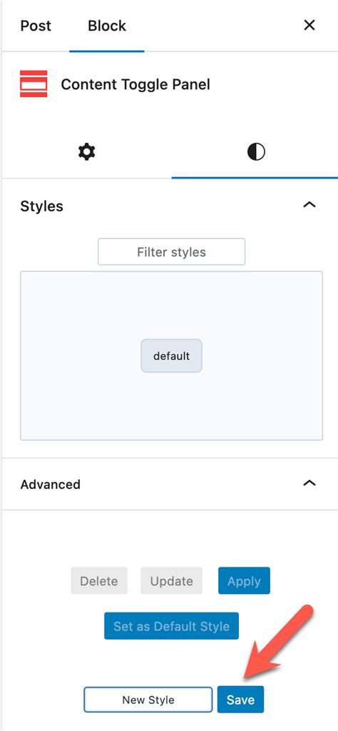 How To Save A Style Pro Ultimate Blocks