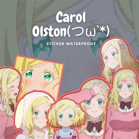 Jual STICKER ANIME CAROL OLSTON TOMO CHAN IS A GIRL WATERPROOF Shopee Indonesia
